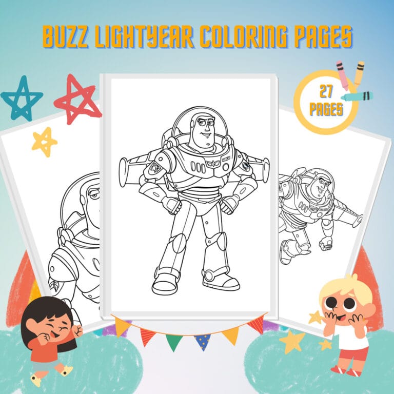 27 Buzz Lightyear Coloring Pages - Free PDF Printables