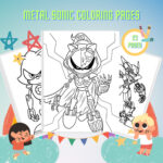 23 Metal Sonic Coloring Pages - Free Printables For Kids