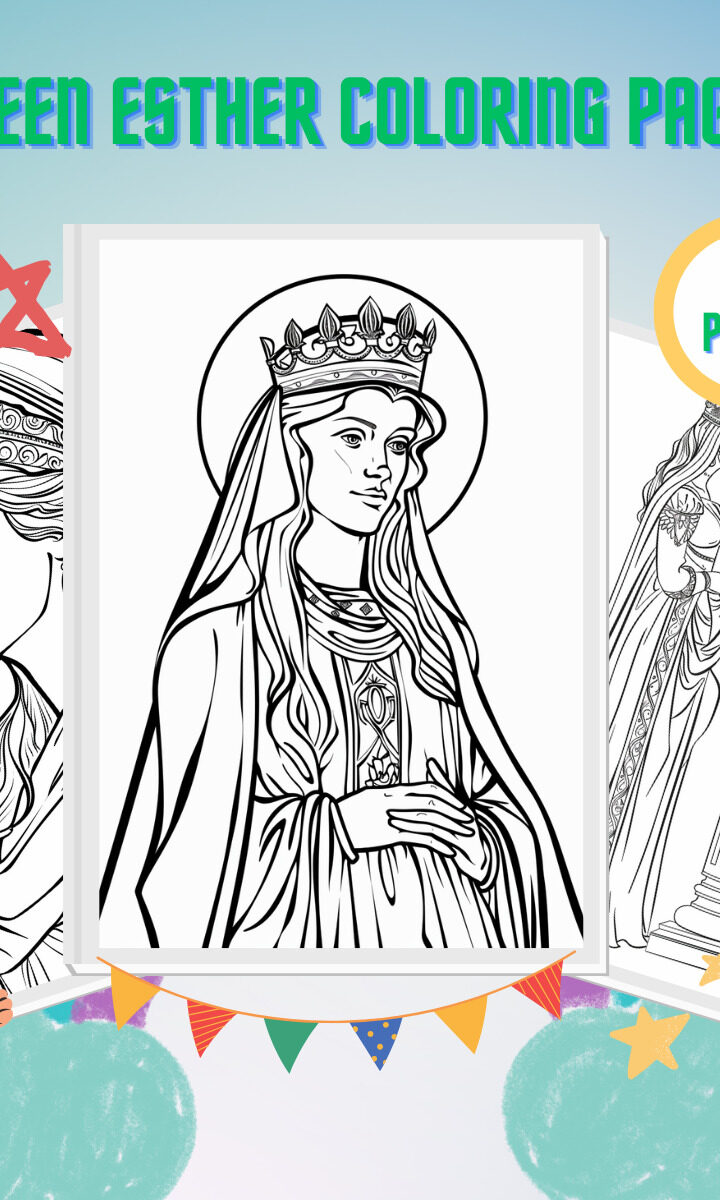 Queen Esther Coloring Pages