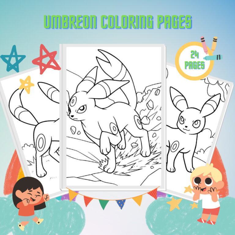 20 Flareon Coloring Pages - Free Pokémon Printables