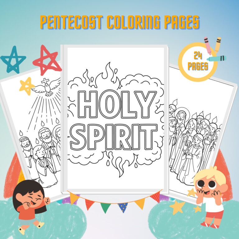 24 Pentecost Coloring Pages - Free PDF Printables For Kids