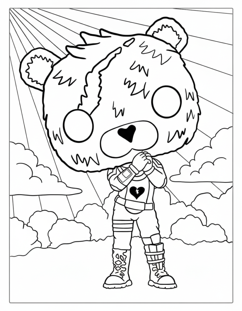 29 Fortnite Coloring Pages - Free Printables For Kids
