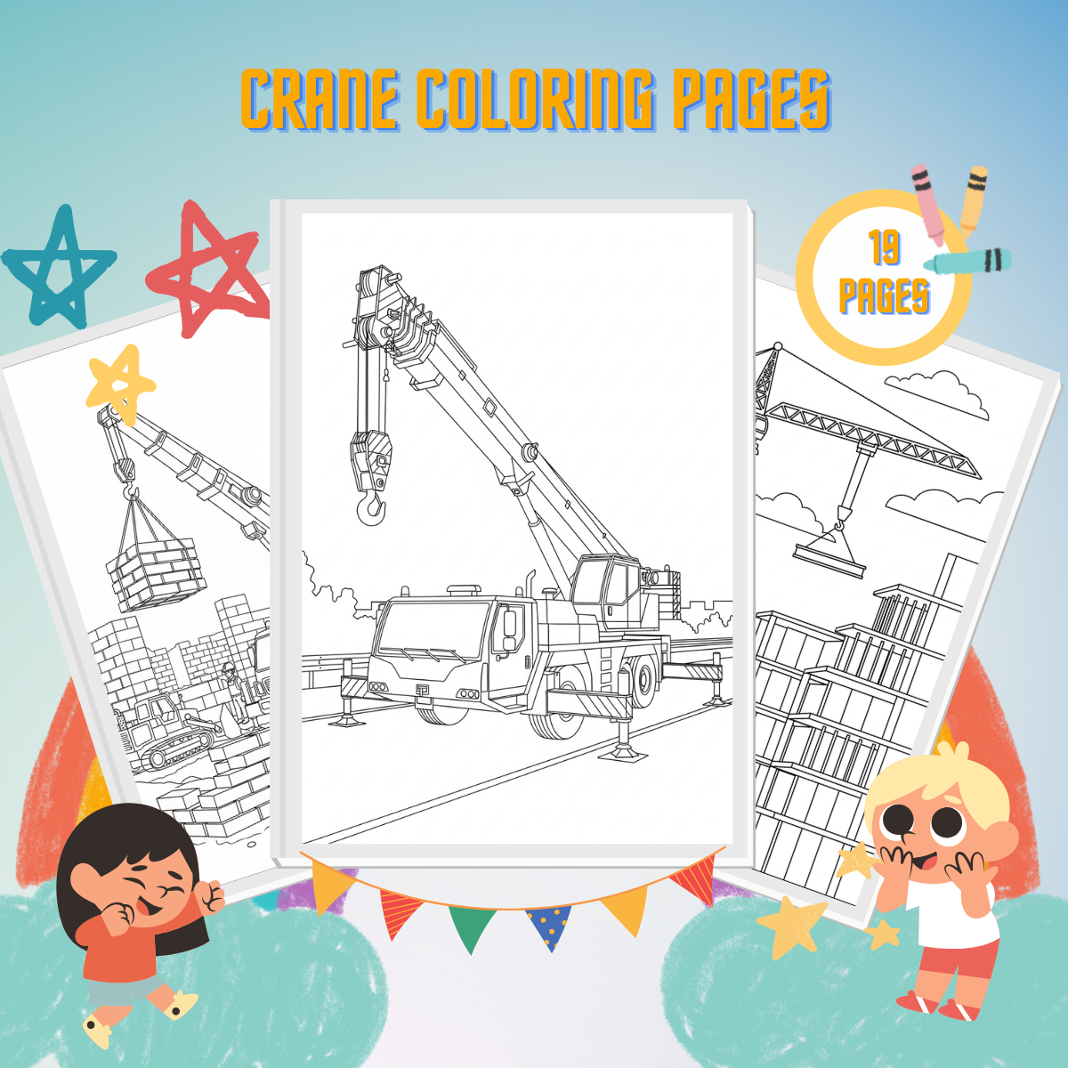 19 Crane Coloring Pages - Free Printables For Kids