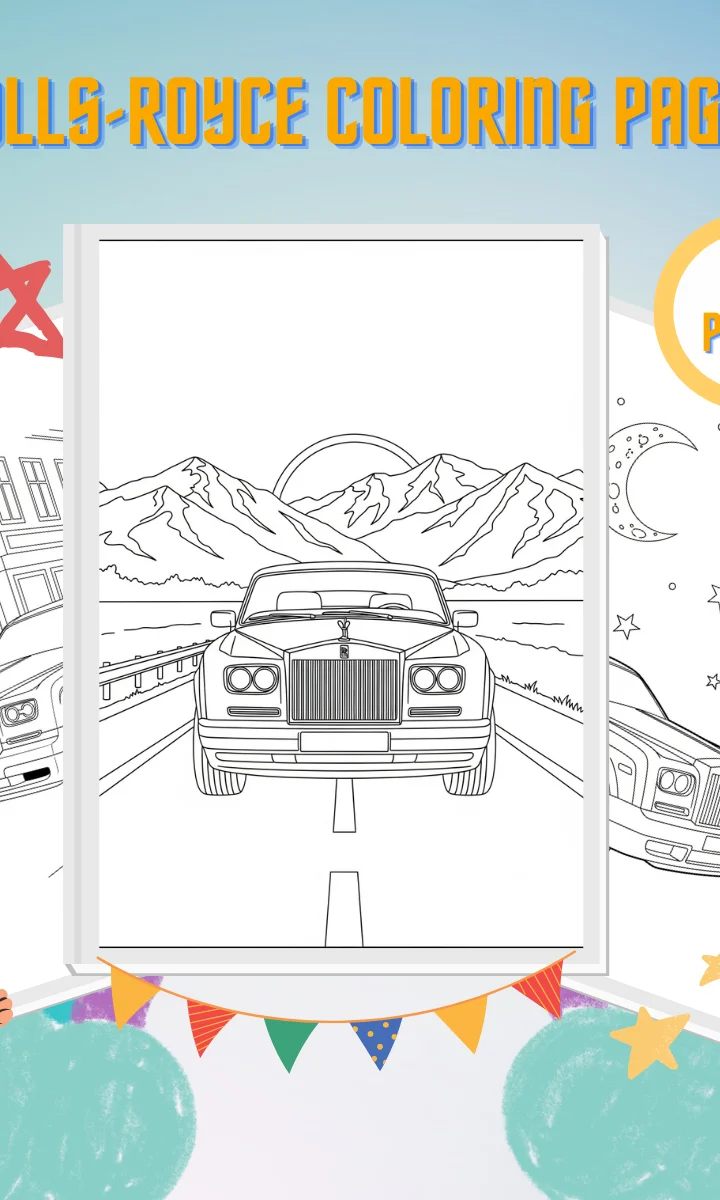 Rolls-Royce ausmalbilder