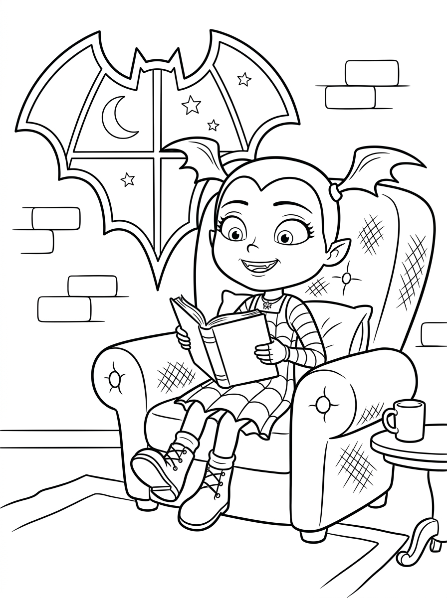 21 Vampirina Coloring Pages - Free Printables For Kids